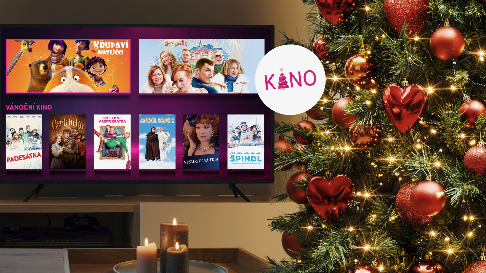 MAGENTA TV nabídne streamovací službu CANAL+ i speciální Vánoční kino ...